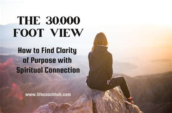 What does the 30000 foot view mean? - The Daily Insight