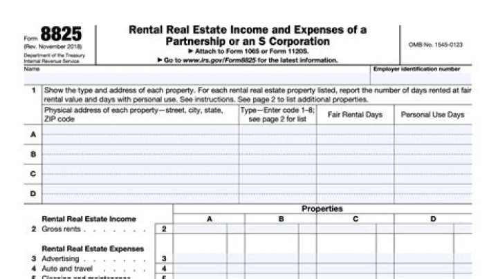 What is an 8825 deduction? - The Daily Insight